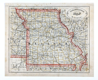 United States (Pre-1900) - Missouri Maps