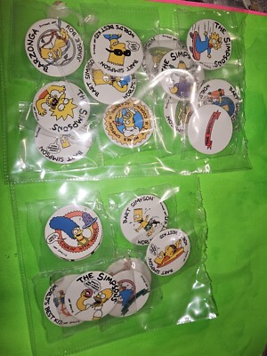 1994 Pogs- The Simpsons 20 Pieces. | eBay