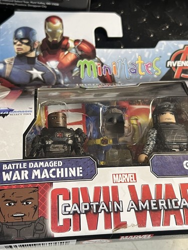 Marvel Minimates Captain America & Winter Soldier Series 66 Civil War 2 ...