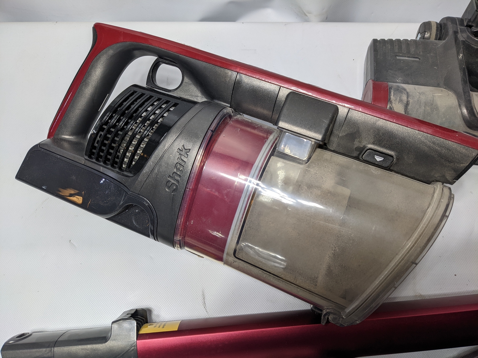 Shark IZ362H Anti-Allergen Cordless Lightweight Stick Vacuum Brushroll ...