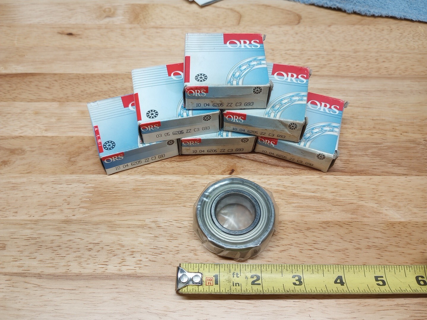 7pc Lot NEW ORS 6205 ZZ C3 Single Row Radial BEARING 25 x 52 x 15 mm | eBay