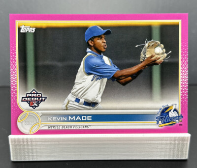 KEVIN MADE 2022 Topps Pro Debut Pink Fuchsia Parallel Rookie SP /199 ...