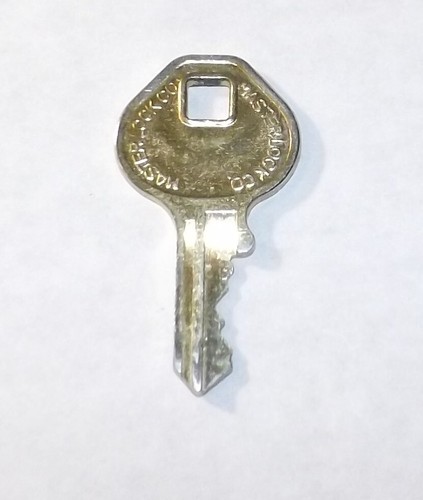 Master Lock Key, # is Unknown, Used | eBay