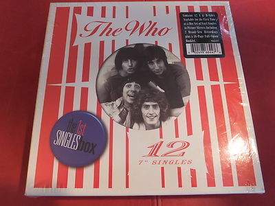 The Who - The 1st Singles Box 12 x 7" Box Still Sealed Polydor UK 2004 ...