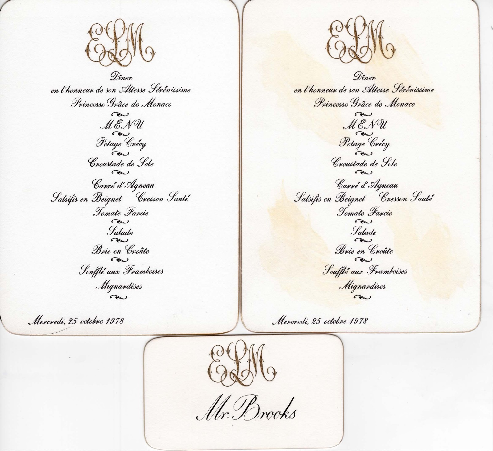 GRACE Kelly de MONACO 1978-AUTOGRAPHED SIGNED | eBay