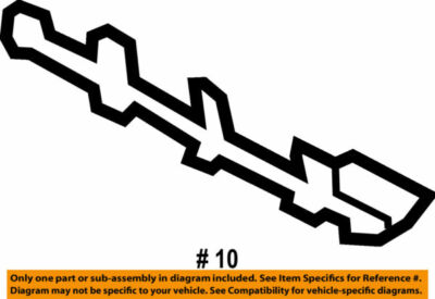 53112-50140 Toyota Grille, radiator, lower rh 5311250140, New Genuine ...