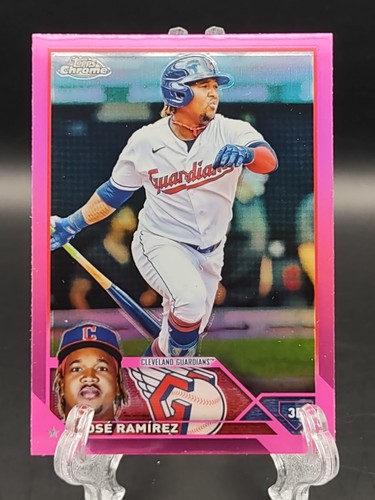 2023 Topps Chrome Jose Ramirez Pink Refractor #38 | eBay