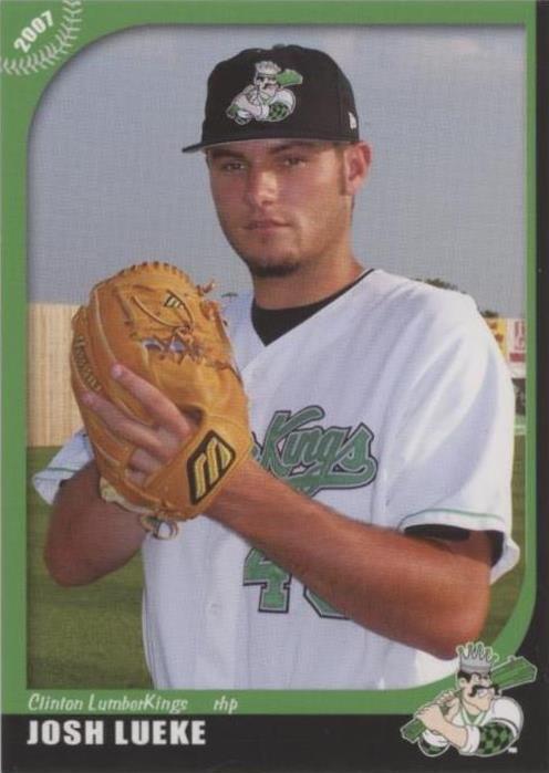 2007 Grandstand Clinton LumberKings - Josh Lueke (RC) for sale online ...