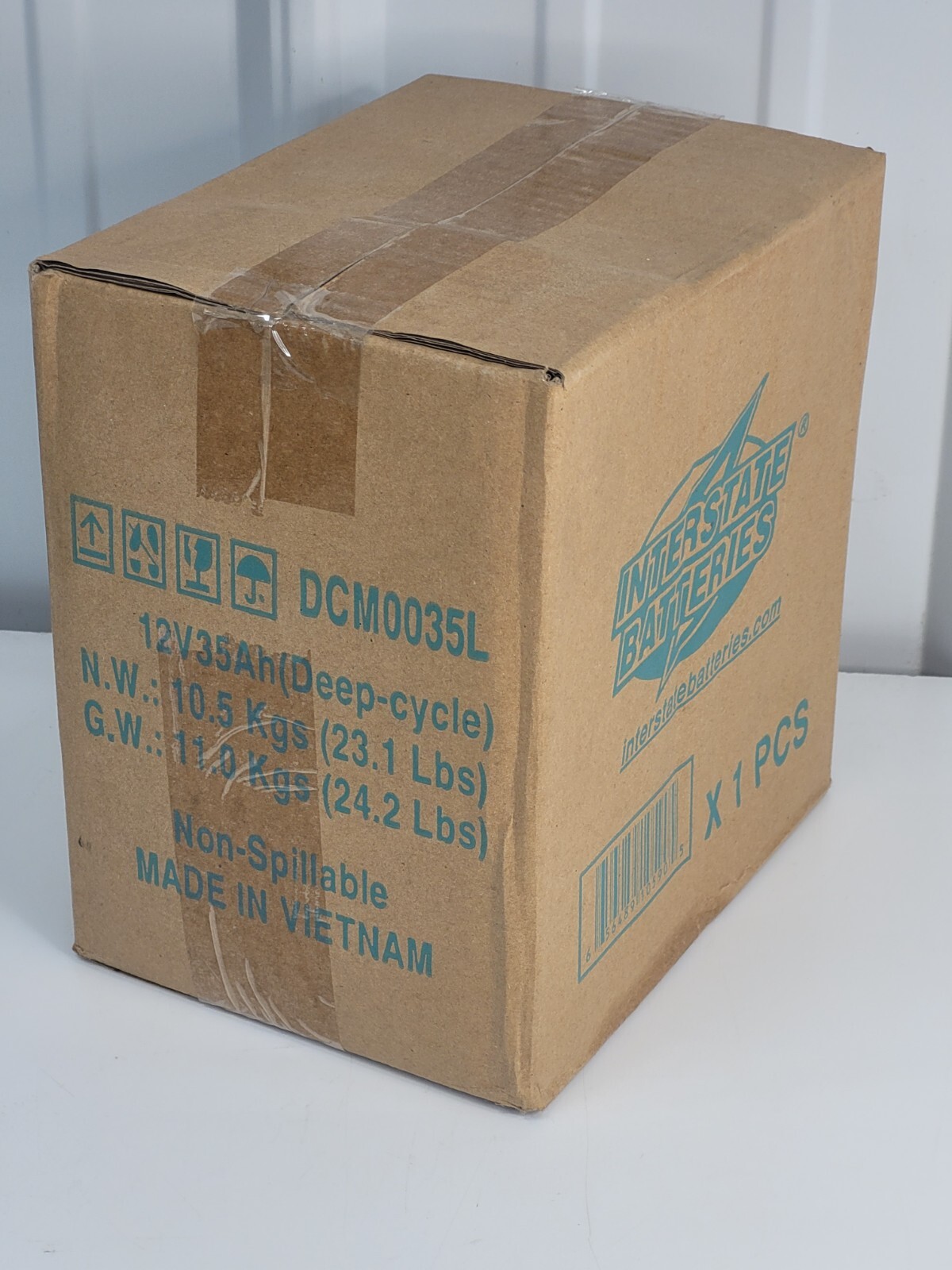 Interstate Batteries 12V 35Ah Deep Cycle Battery DCM0035L Rechargeable ...