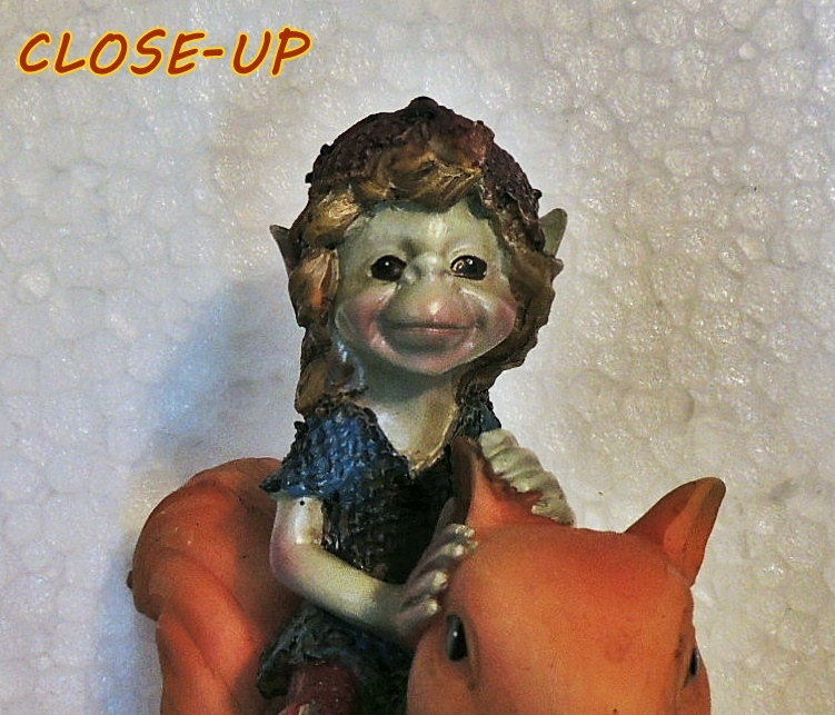 MINIATURE FAIRY GARDEN PIXIE RIDING OWL SQUIRREL SNAIL or TURTLE CHOICE ...