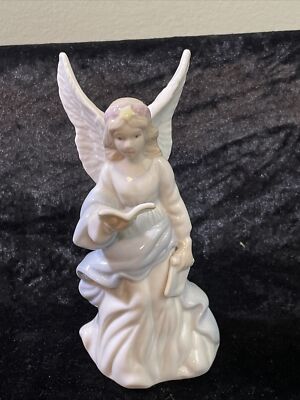 Angel w/Book & Scroll : Beautiful Porcelain Figurine Nightlight Cover ...