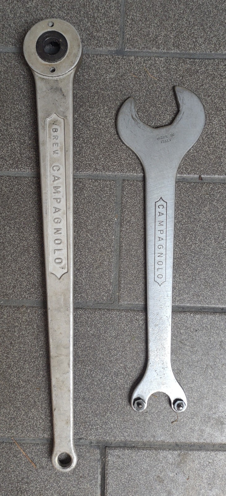 Vintage CAMPAGNOLO Headset - BB Pin Spanner Freewheel Remover Whrenches ...