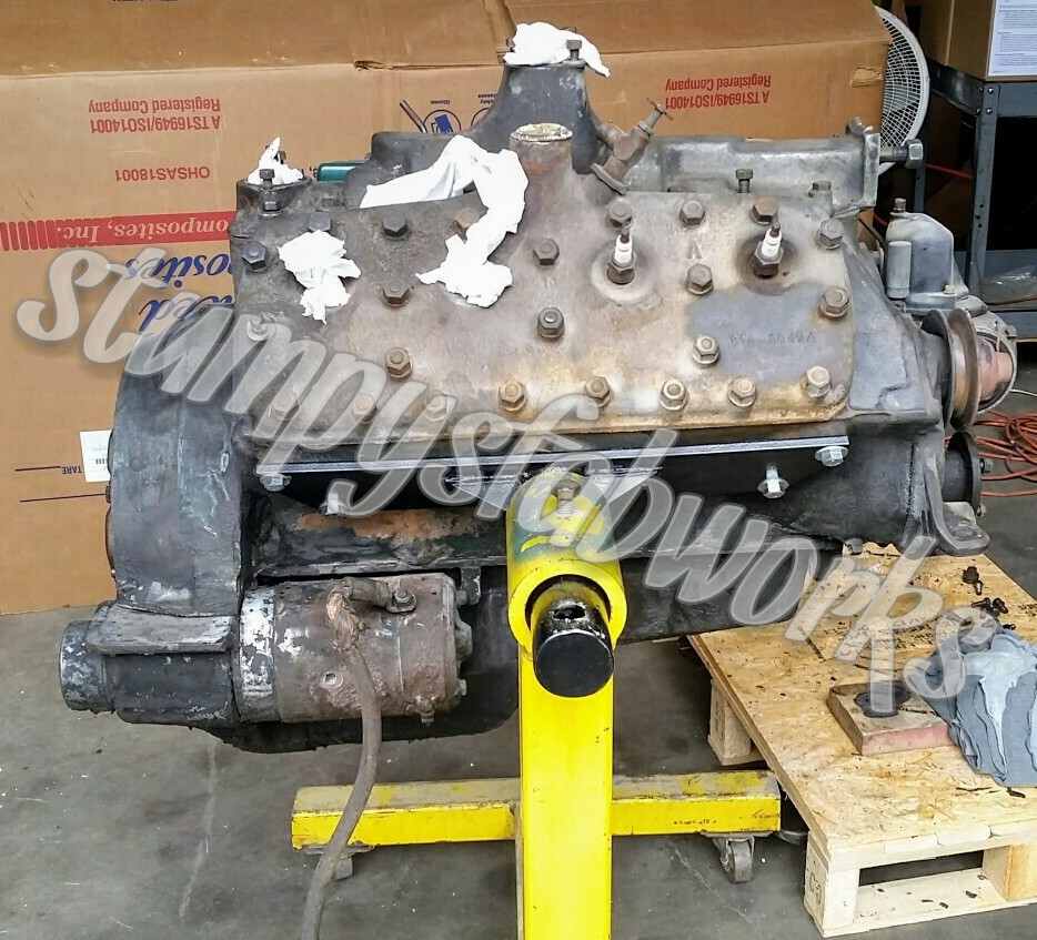 Ford Flathead Flatty Engine Stand Adapter FFESA 85-100 hp 8ba 59ab 59AB ...