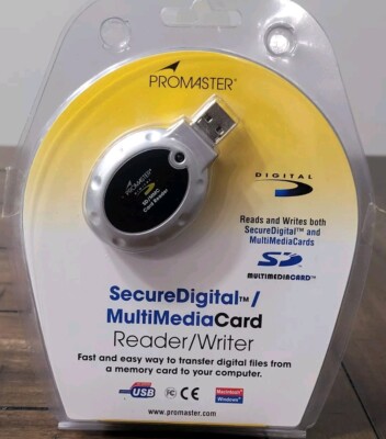 ProMaster Secure Digital Multimedia Card Reader/Writer PRO 5686 | eBay