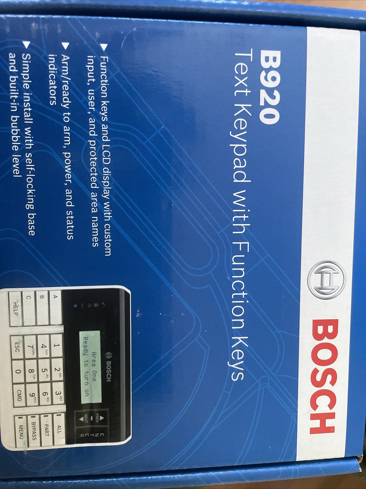 Bosch B920 Text Keypad W/ Function Keys | eBay