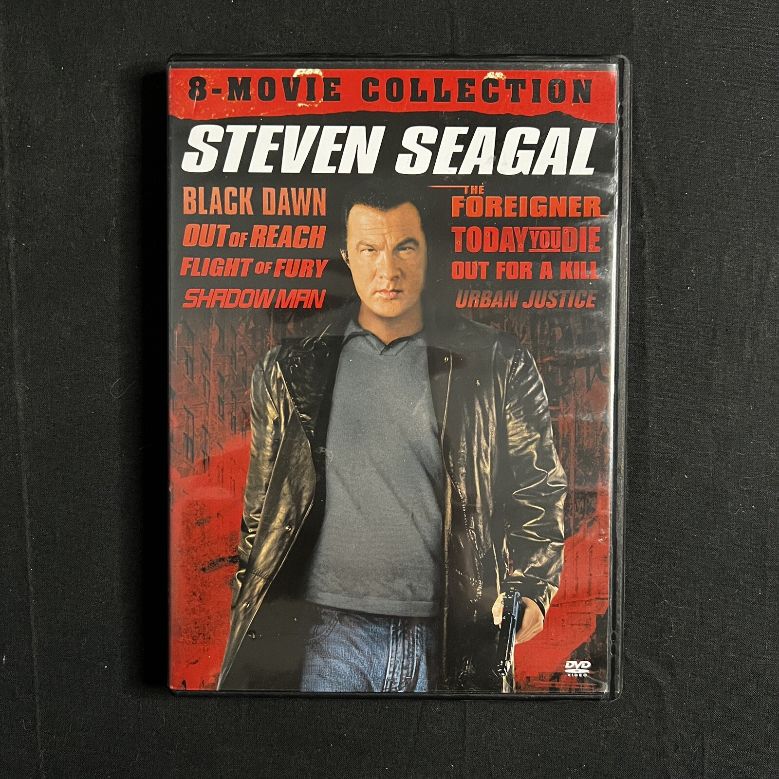 Steven Seagal 8-Movie DVD Collection Black Dawn Out Of Reach Urban ...
