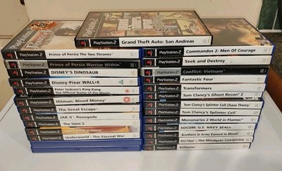 27x PlayStation 2 Games Bundle PAL PS2 Job lot | eBay UK