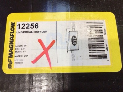 Exhaust Muffler Magnaflow 12256 | eBay
