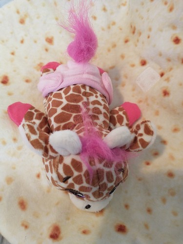 Cutetitos-Sleepitos-stuffed burrito beanbag animal plush-giraffe Mini ...