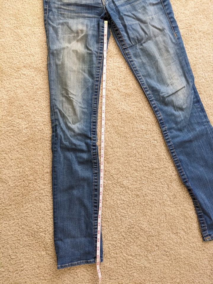 True Religion Jeans Womens Size 25 Billy Straight Cut Light/Medium Wash ...