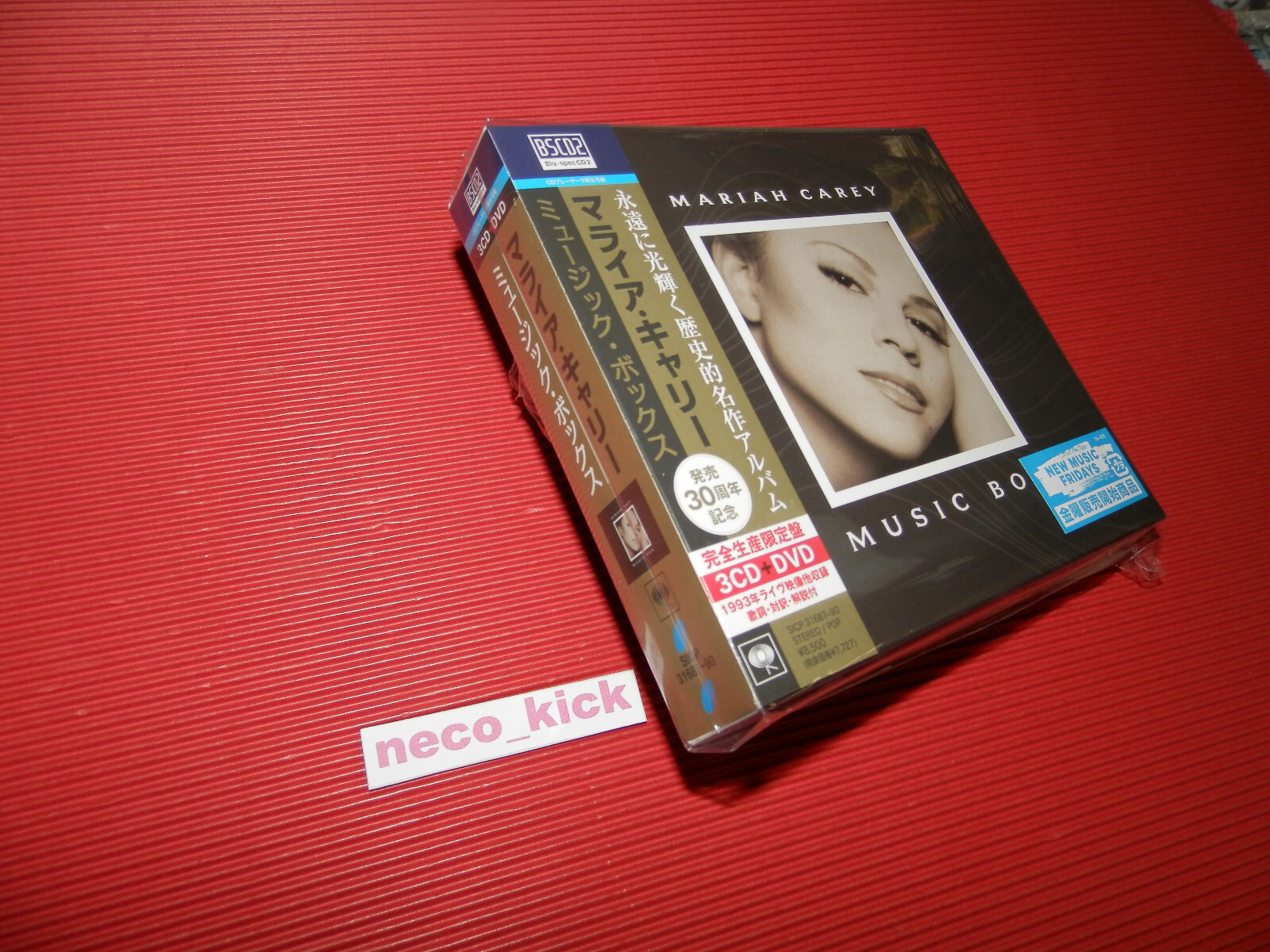 6WT MARIAH CAREY MUSIC BOX 30TH ANNIVERSARY JAPAN 3 BLU-SPEC CD + DVD EDITION | eBay