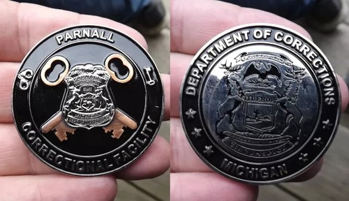 Parnell Correctional Facility MI DOC Challenge Coin | eBay