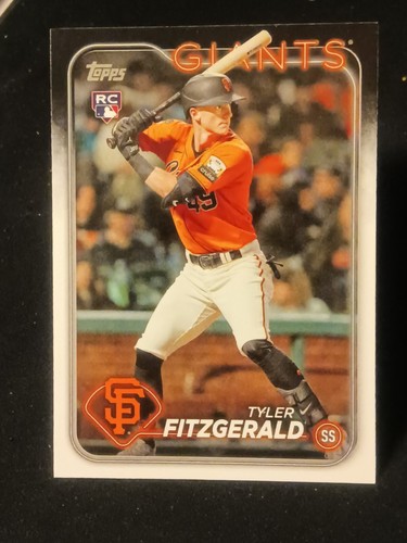 2024 Topps Series 2 #602 Tyler Fitzgerald 🔥RC-Hot Rookie🔥SF Giants | eBay