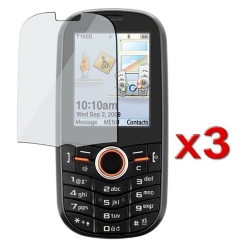 3-pack Crystal Clear Screen Protector for Samsung Intensity U450 | eBay