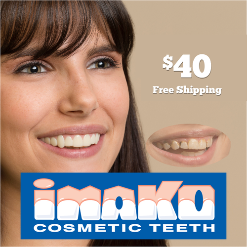 Imako® Temporary Teeth Kit - Large Size Natural Color 636196462560 | eBay