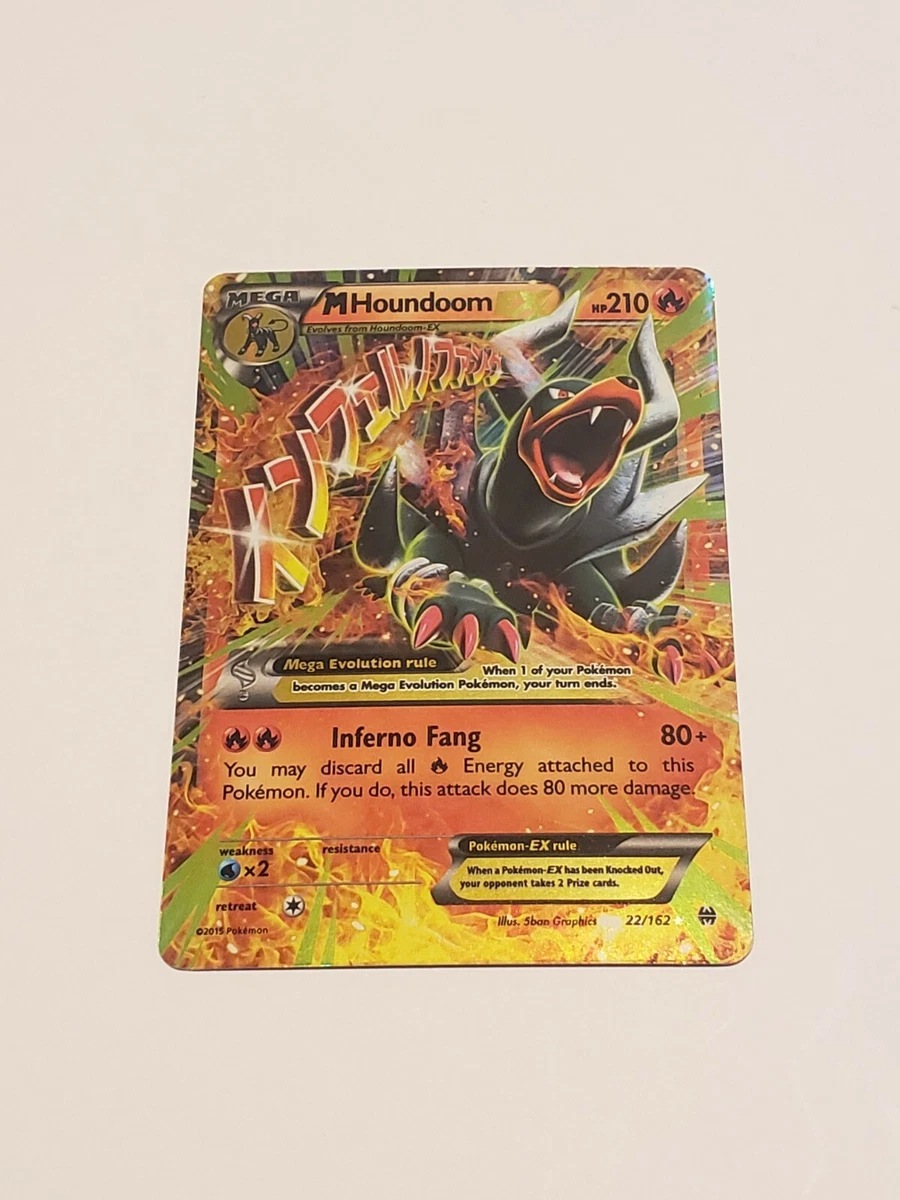 Mega Houndoom Card Ex