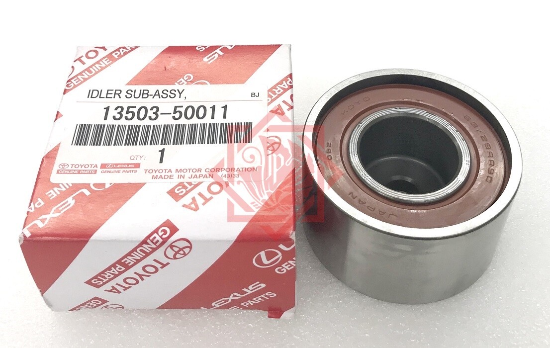 TOYOTA LEXUS GENUINE TENSIONER PULLEY 13503-50011 (13503-0F010) 4RUNNER ...