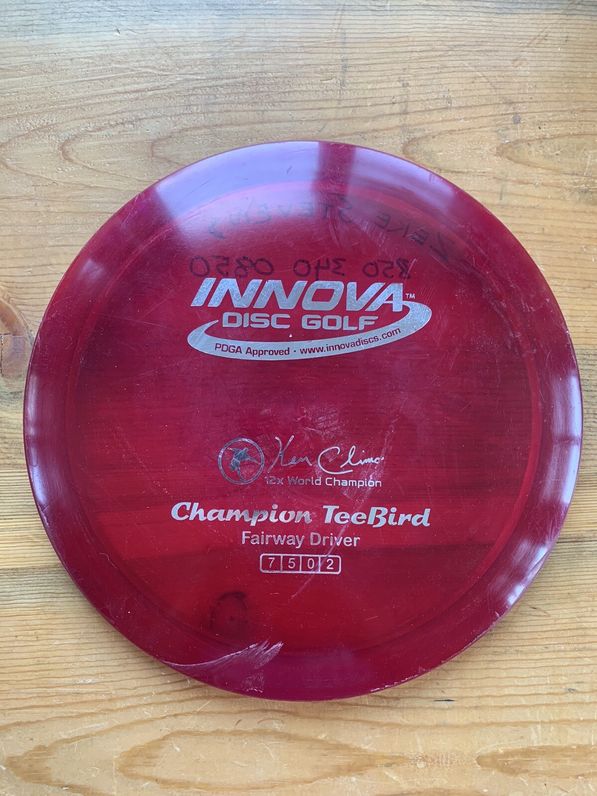 Innova Champion 12x KC Teebird Red - 175.3g | eBay