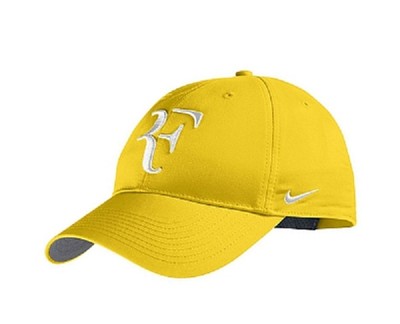 New Nike RF Roger Federer Hat Cap Varsity maize/white 371202-703 Tennis ...
