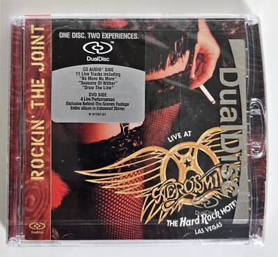 AEROSMITH Rockin' The Joint 2005 Dual Disc CD Sealed w/ Hype Sticker ...