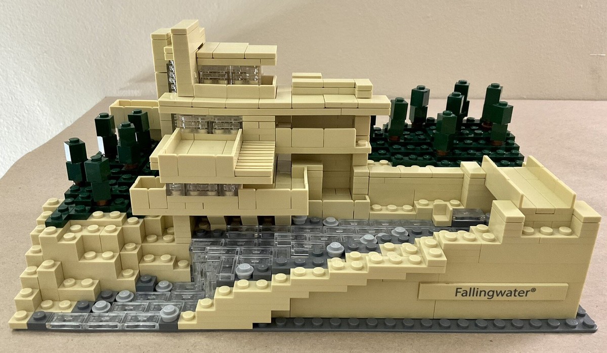 Falling Water Lego