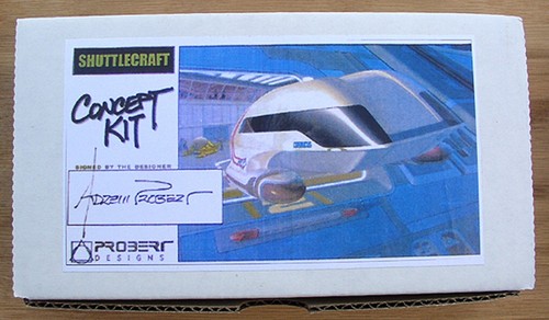 STAR TREK - Type 7 Shuttle - Resin Model Kit - 1:72 Scale - by Probert ...
