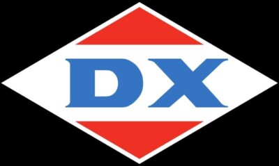 DX Motor Oil, Gasoline Diamond Shaped DIECUT NEW 28" Wide Sign USA ...