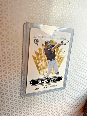 2008 AARON HILL TOPPS MILESTONES Edition #20 117/150 AA49 | eBay