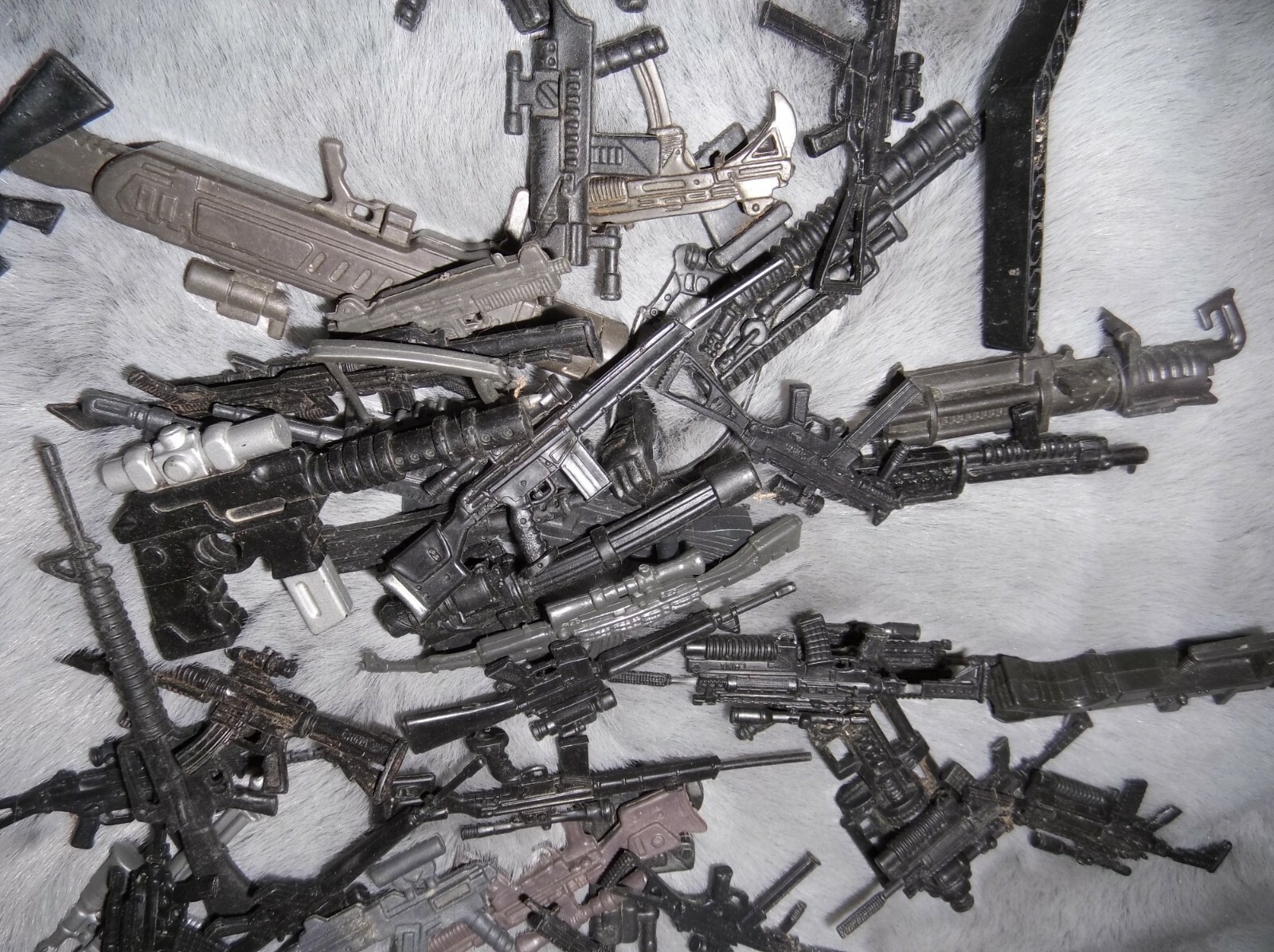 Nice Lot Of Action Figure Guns...Loose Various Styles & Types | eBay