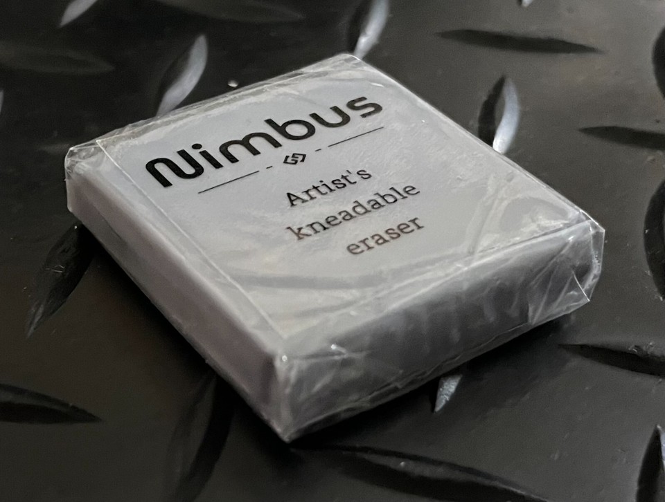 kneadable eraser (putty rubber) for charcoal and pastel art by Nimbus ...