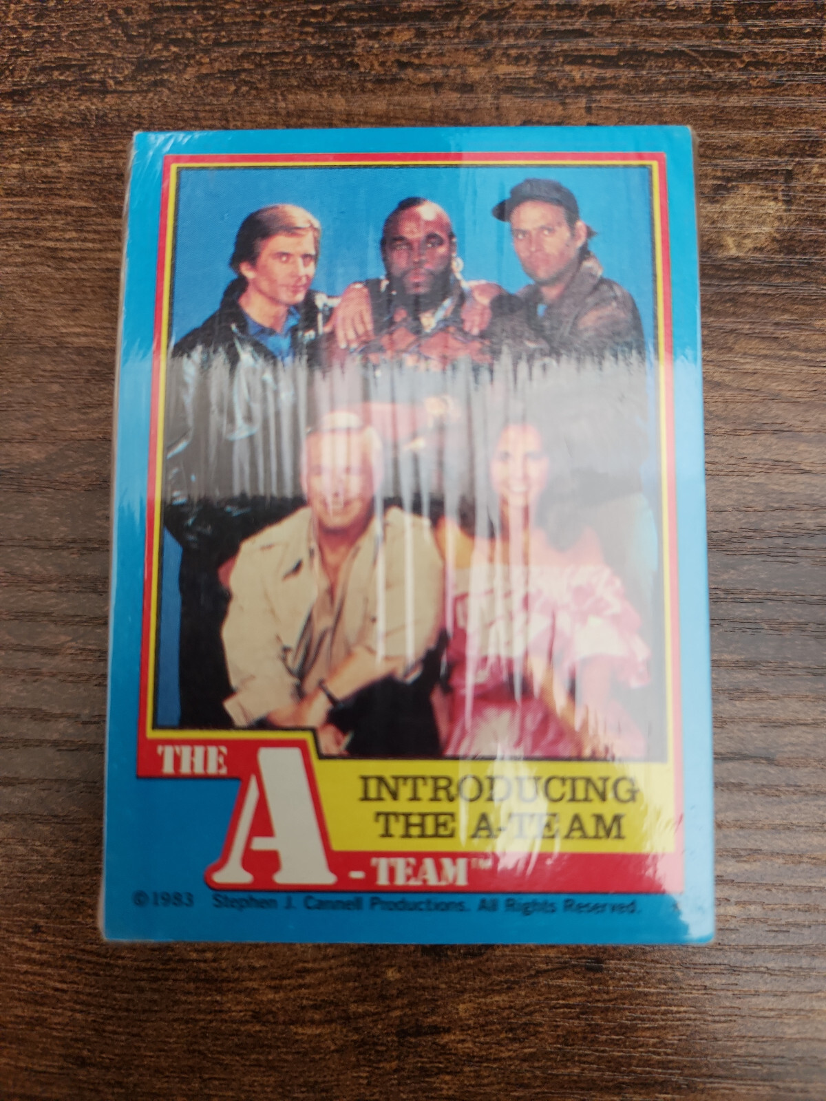 Topps 1983 A-Team Complete 66 Card Set with Wrapper - NM Condition | eBay