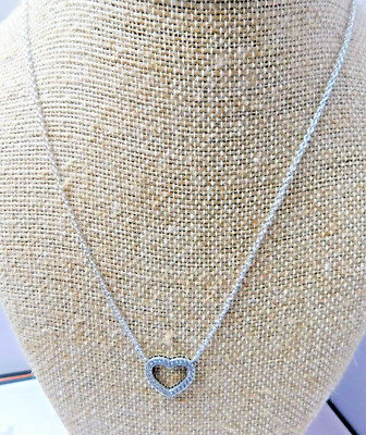 Authentic Pandora Necklace, Loving Hearts of Pandora, 590534CZ-45 | eBay