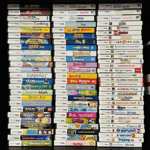 U PICK - Nintendo DS 2DS 3DS Games Super Mario 3D Land Sonic Lego Pets ...