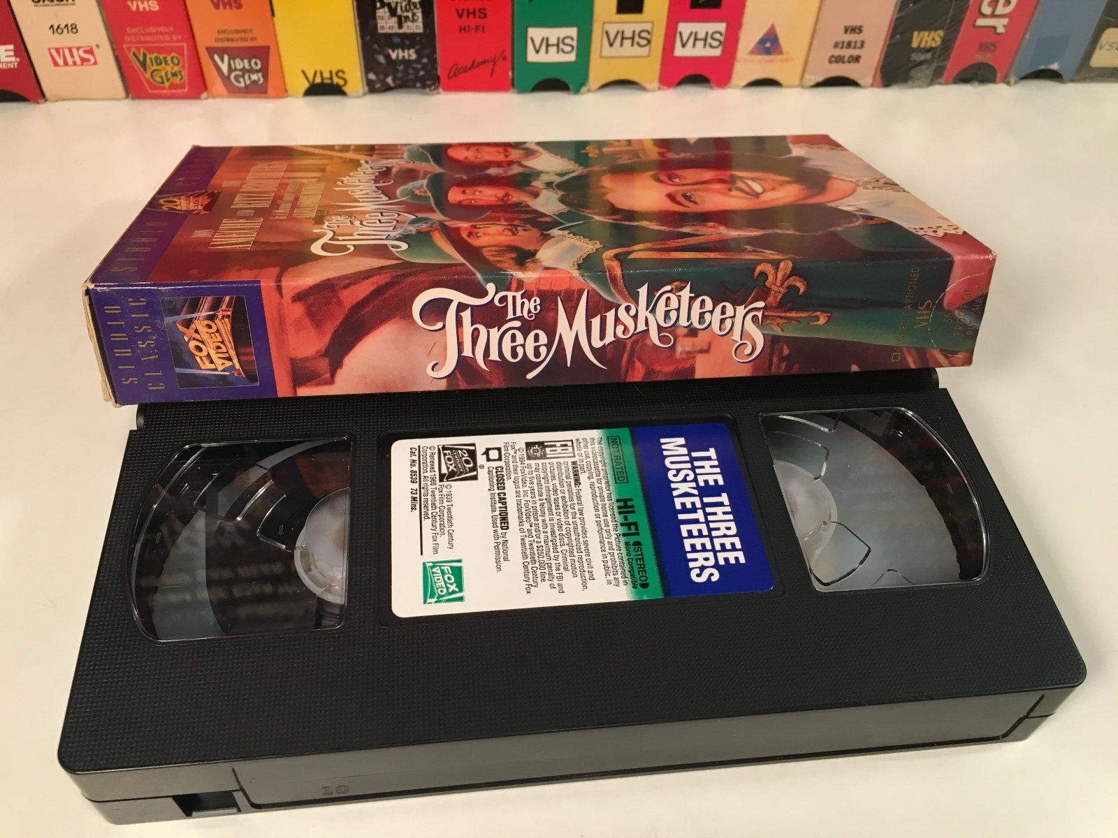 The Three Musketeers Musical Action Comedy VHS 1939 Ritz Brothers Don ...