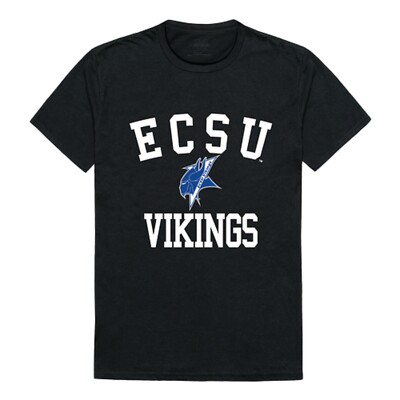 Elizabeth City State University Vikings ECSU Cotton Graphic Black Tee T ...
