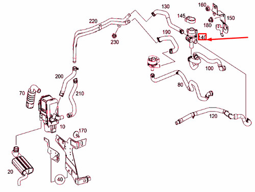 NEW MERCEDES-BENZ CLA C117 HEATER VALVE LHD A0005062864 ORIGINAL | eBay