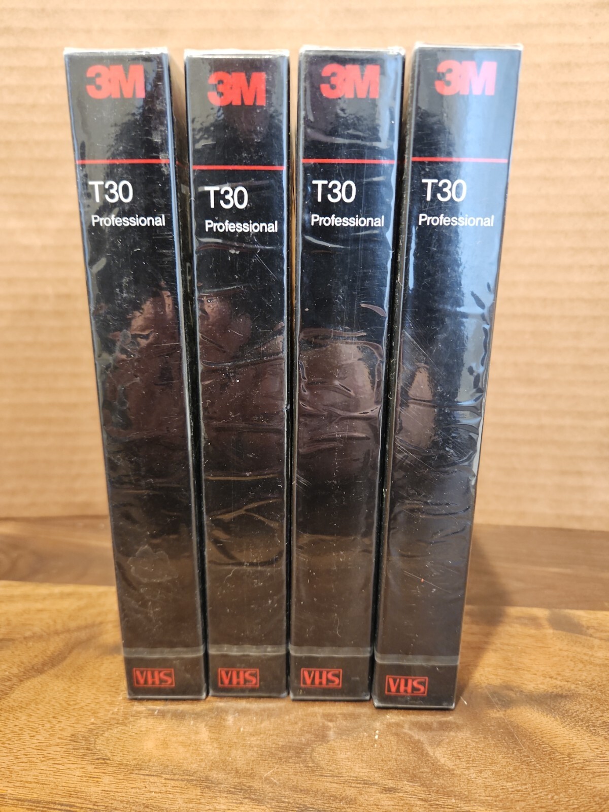 3M T30 Professional Blank VhS Tapes Lot Of 4. Made in the USA | eBay