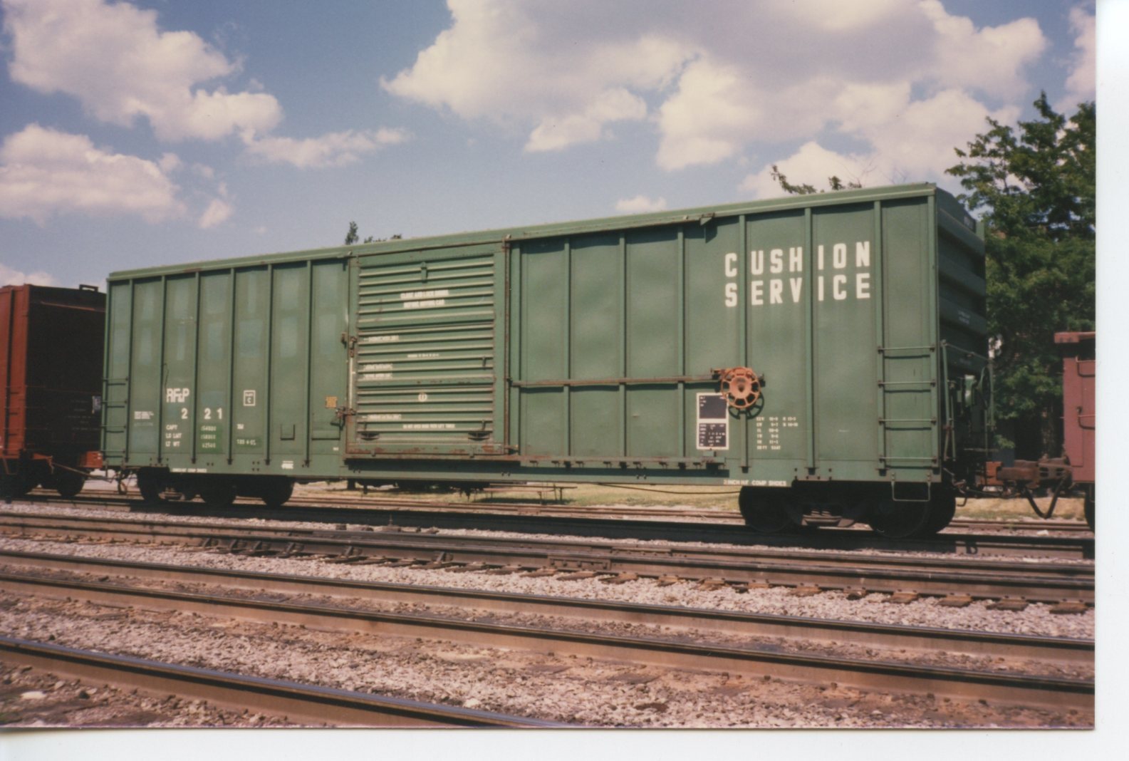 2F533 RP 1986 RF&P RICHMOND FREDERICKSBURG & POTOMAC RR FREIGHT BOX CAR ...