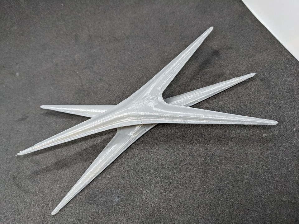 Cylon Basestar Mothership Battlestar Galactica Re-imagined Model ...