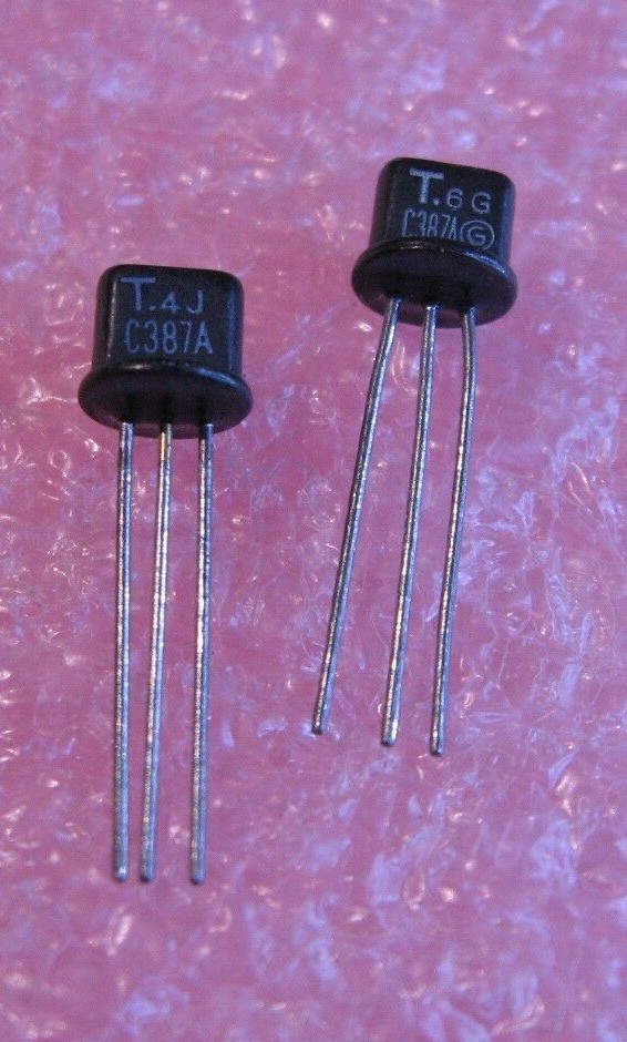 2SC387A C387A Toshiba NPN Silicon Small Signal Transistor Si 2SC387 ...